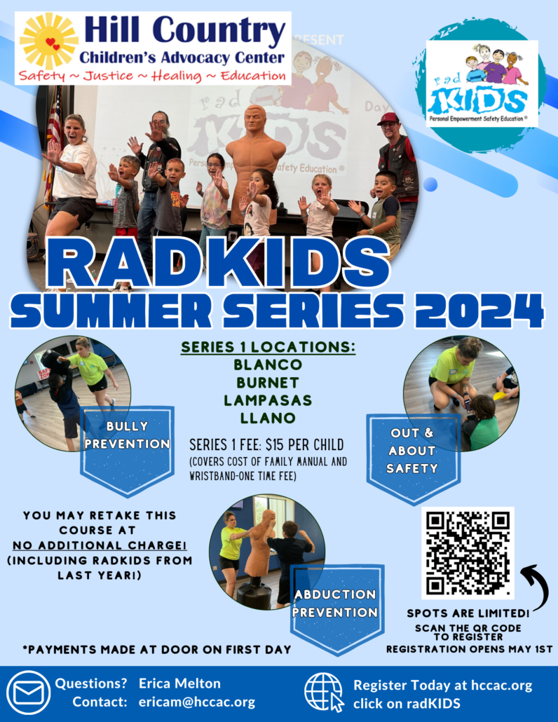 Community Education | Hill Country Children's Advocacy Center